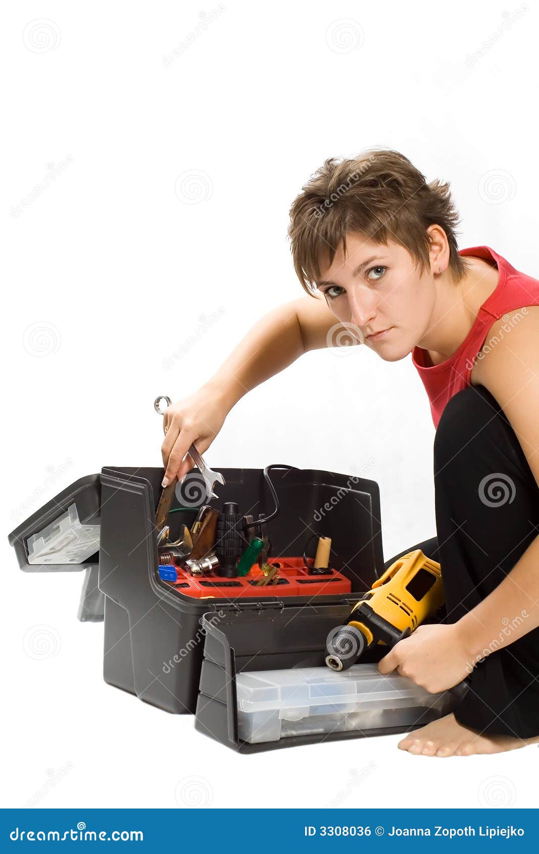 Repair women stock photo. Image of electrician, expressing - 3308036