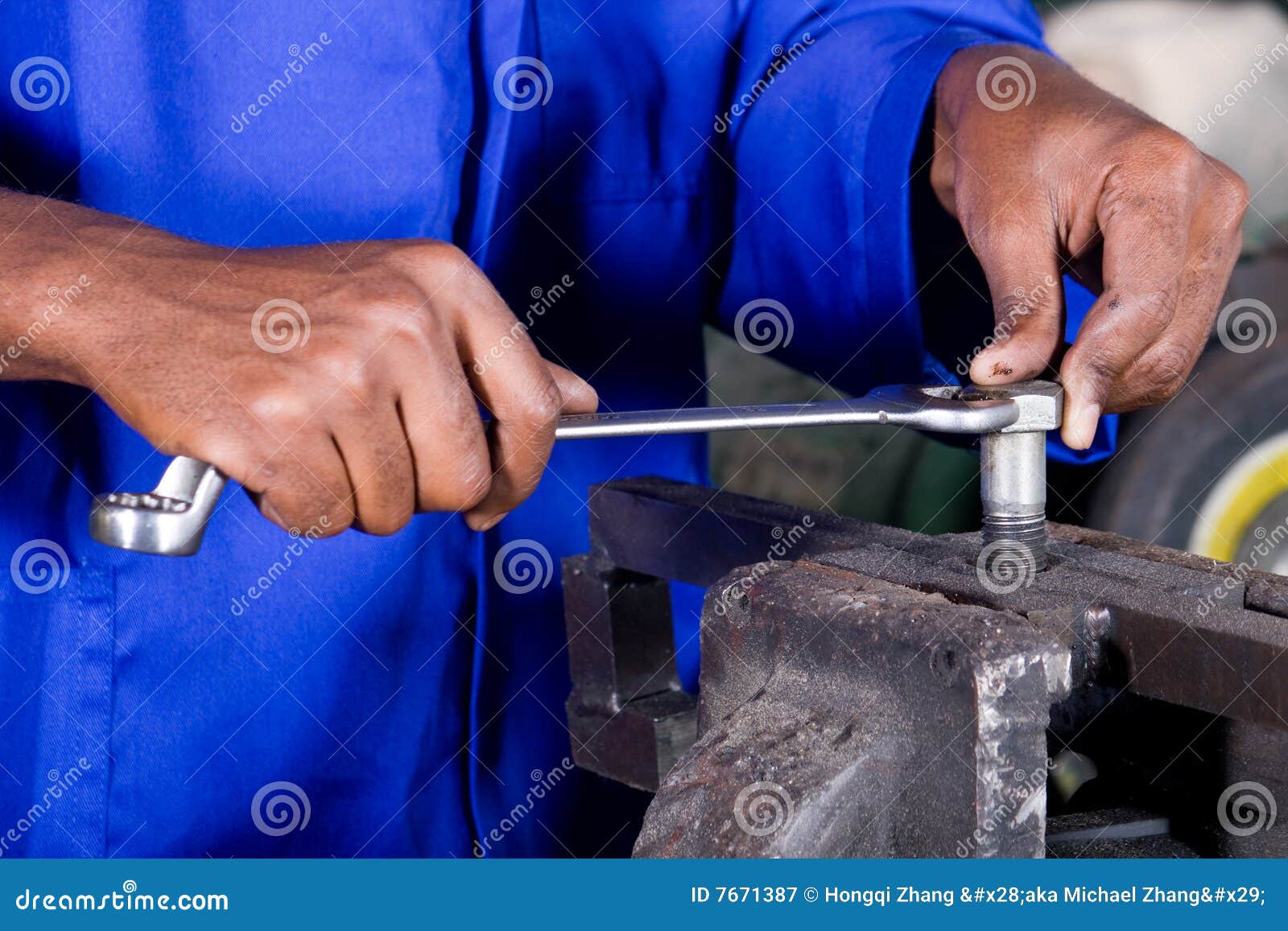 Repair work stock image. Image of apprentice, industrial - 7671387