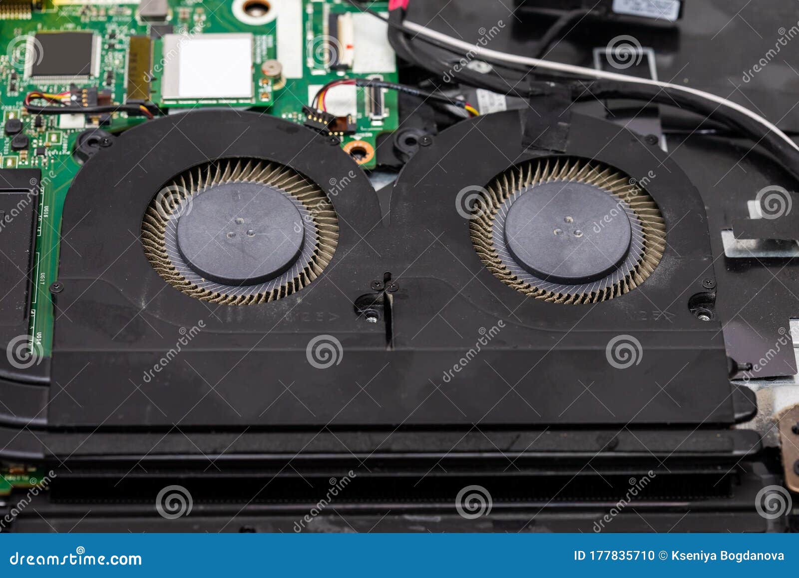 Repairing Broken Laptop Notebook Computer Stock Photo - Image of ...