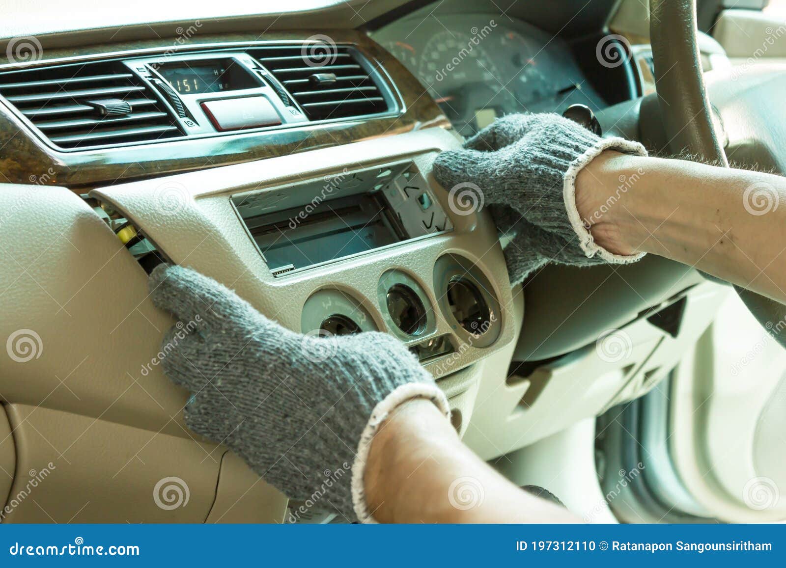 Repairing Car Front Panel, Car Service Stock Photo - Image of digital ...