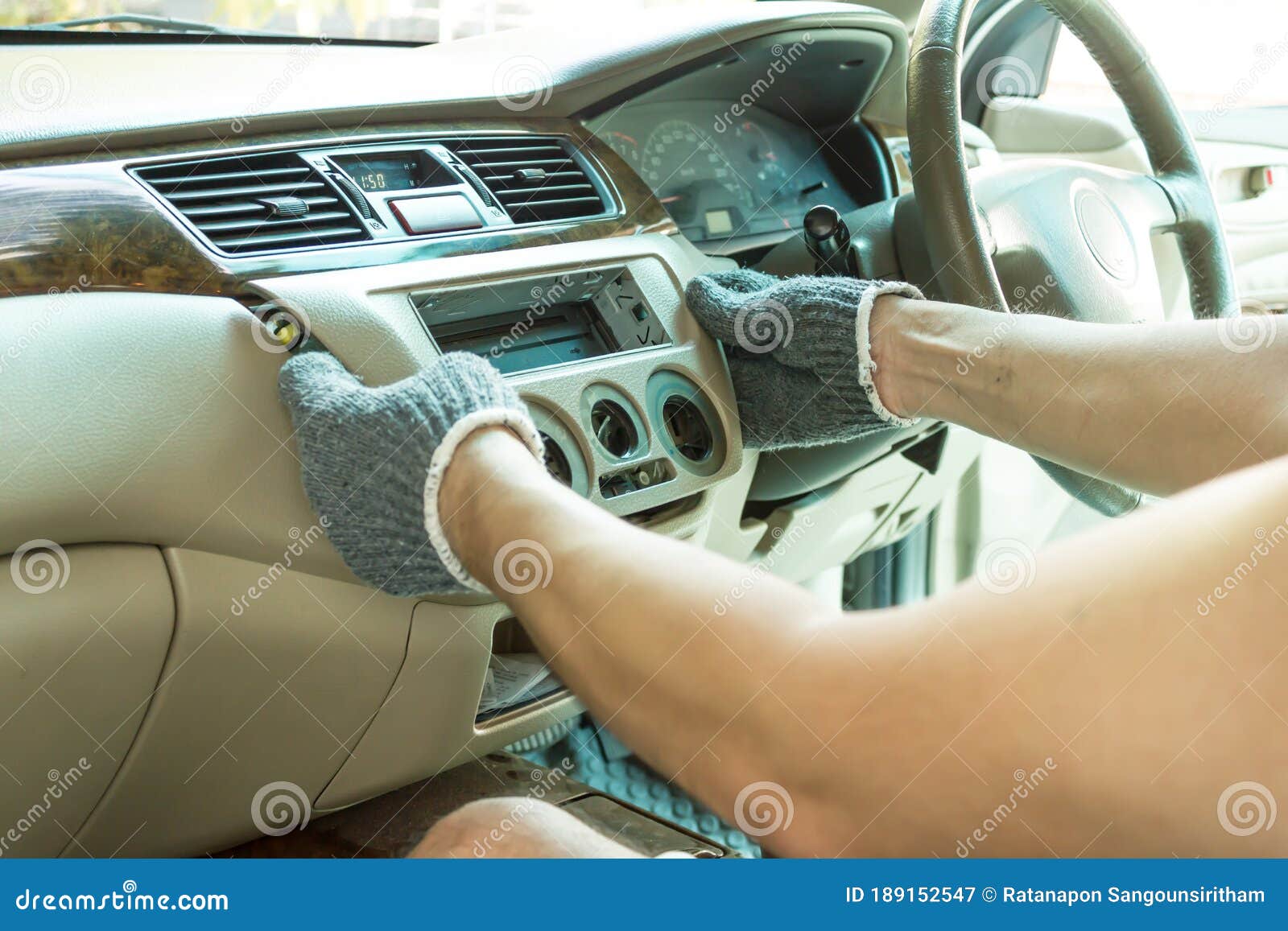Repairing Car Front Panel, Car Service Stock Image - Image of computer ...