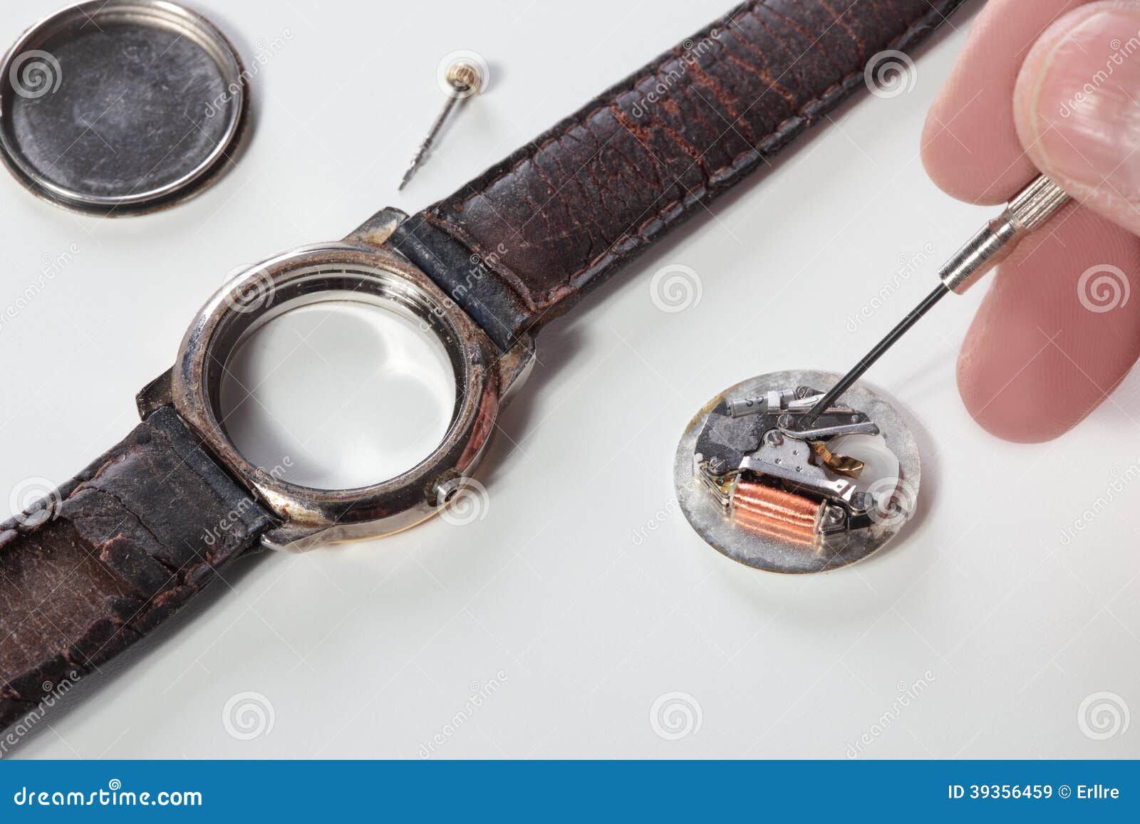 Repairing clock stock image. Image of repair, dismantle - 39356459