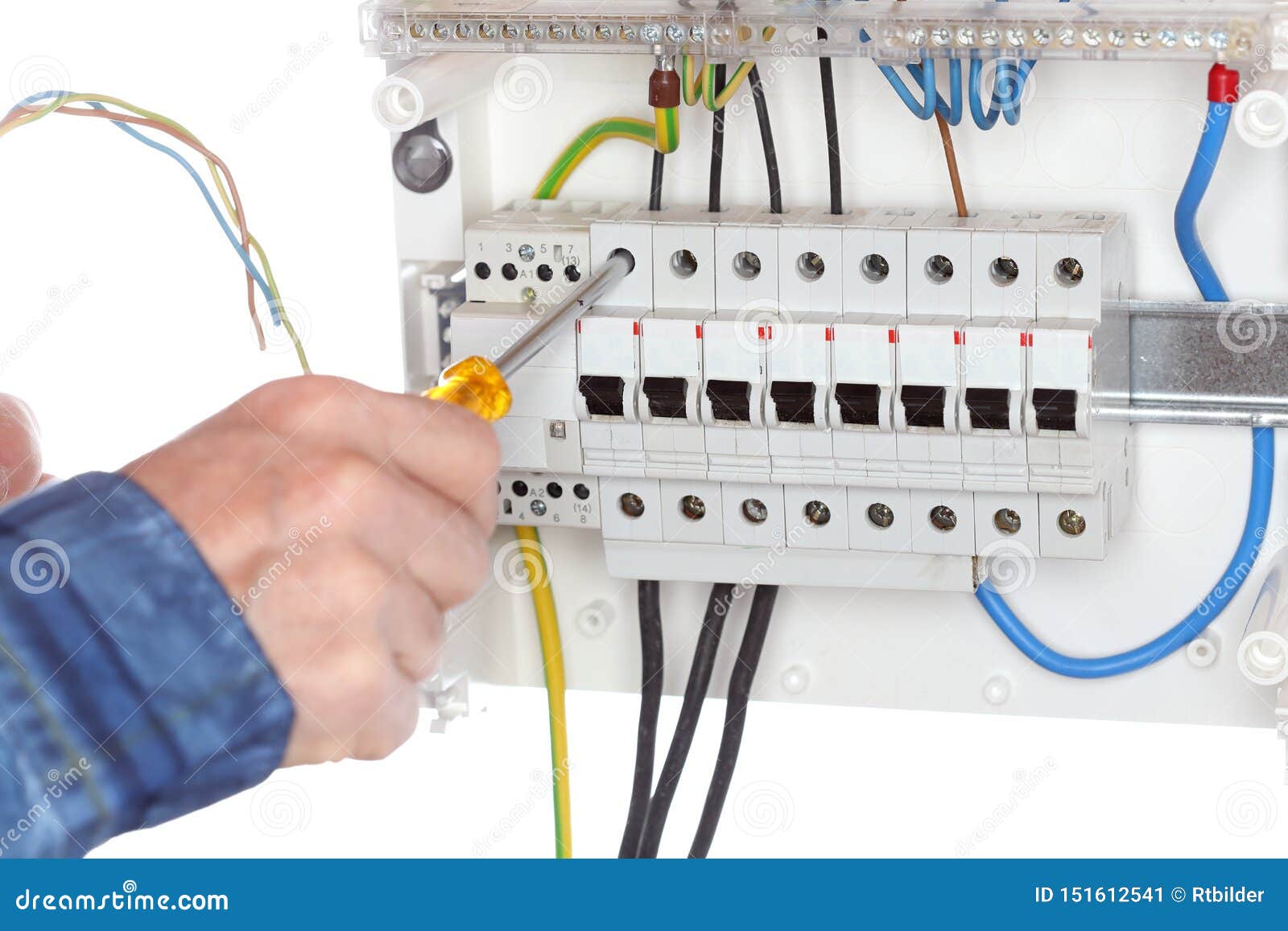 Repairing an Electrical Circuit Stock Image - Image of electrical ...