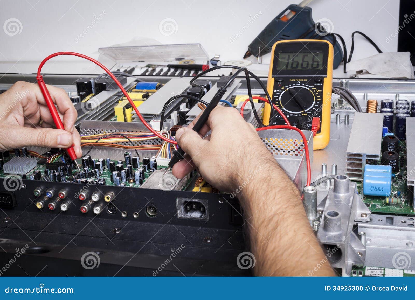 Repairing stock photo. Image of component, electricity - 34925300