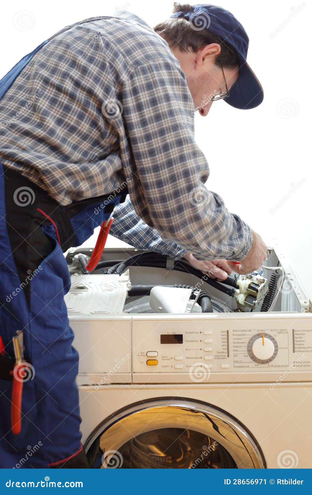Repairing a machine stock image. Image of checking, craftsman - 28656971