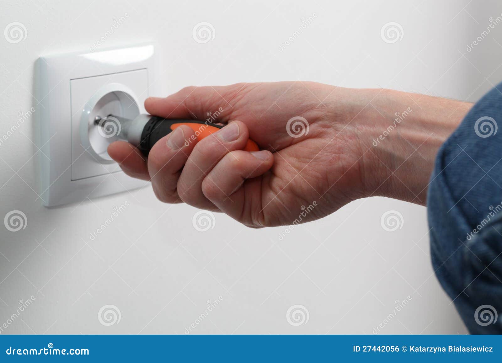 Repairing socket stock photo. Image of service, indoor - 27442056