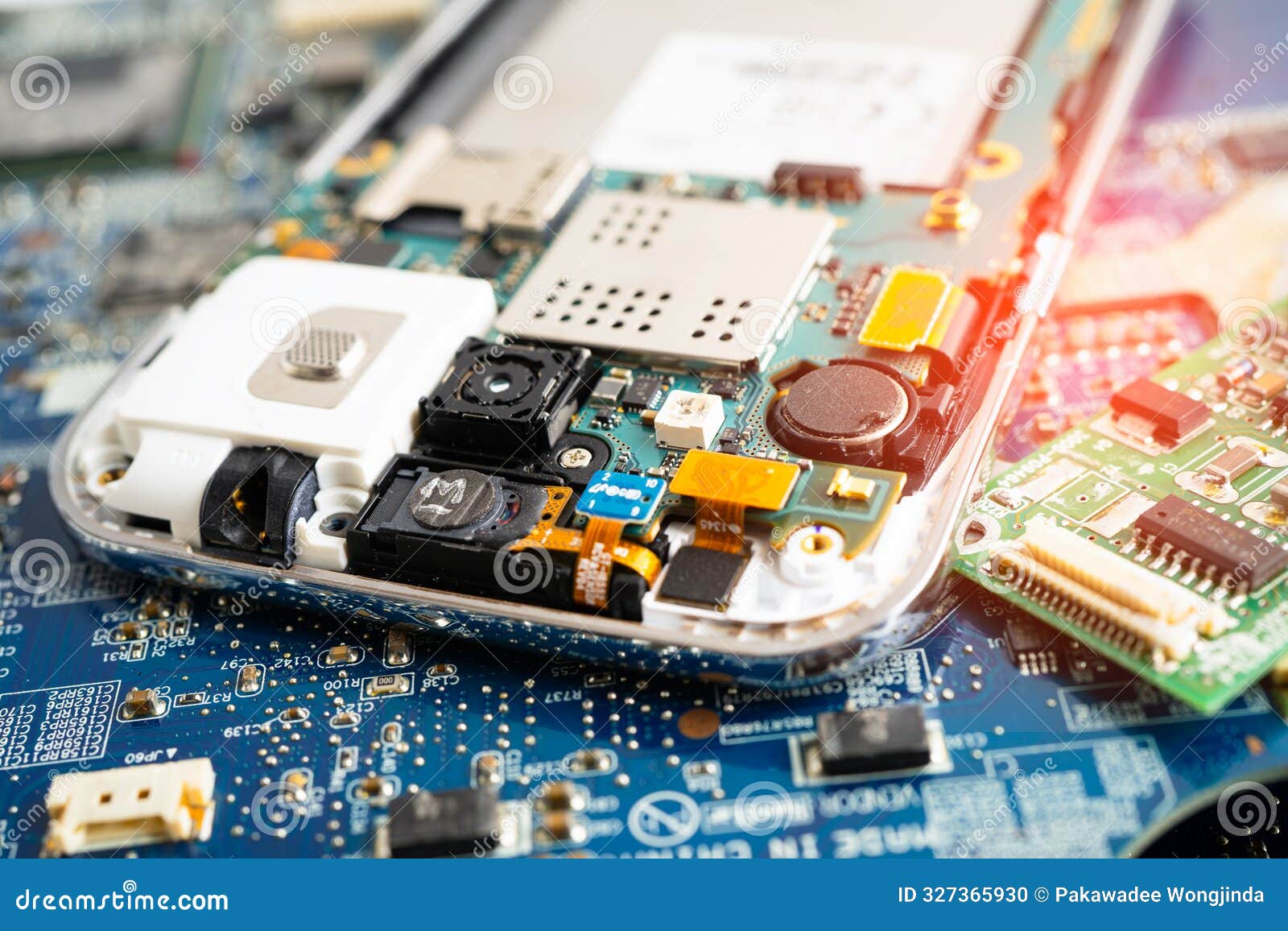Repairing and Upgrade Circuit Mainboard of Notebook, Electronic ...