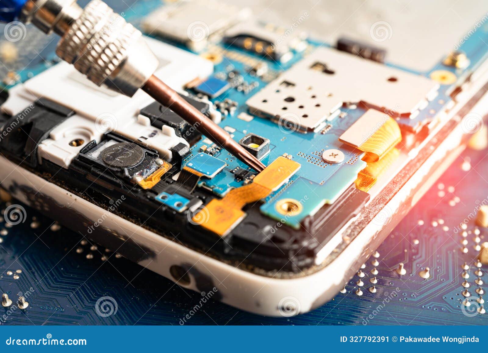 Repairing and Upgrade Circuit Mainboard of Notebook, Electronic ...