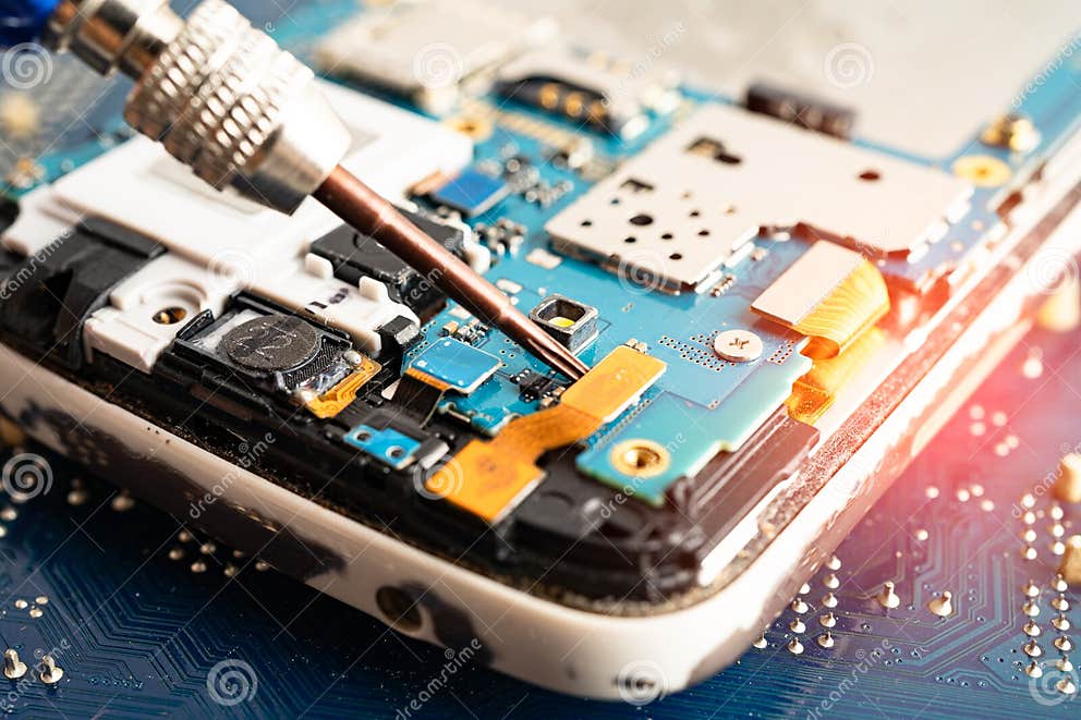 Repairing and Upgrade Circuit Mainboard of Notebook, Electronic ...