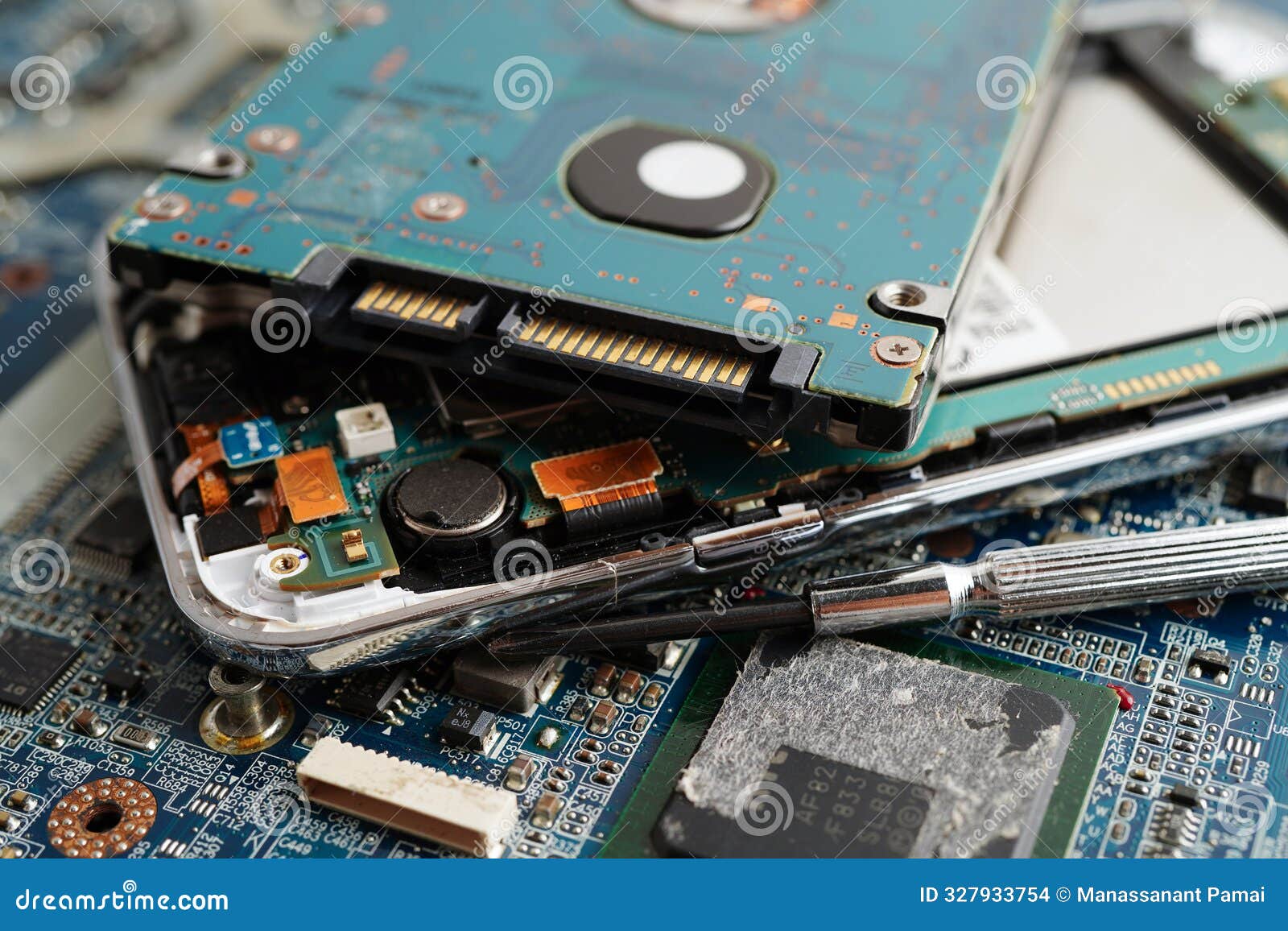 Repairing and Upgrade Circuit Mainboard of Notebook, Electronic ...