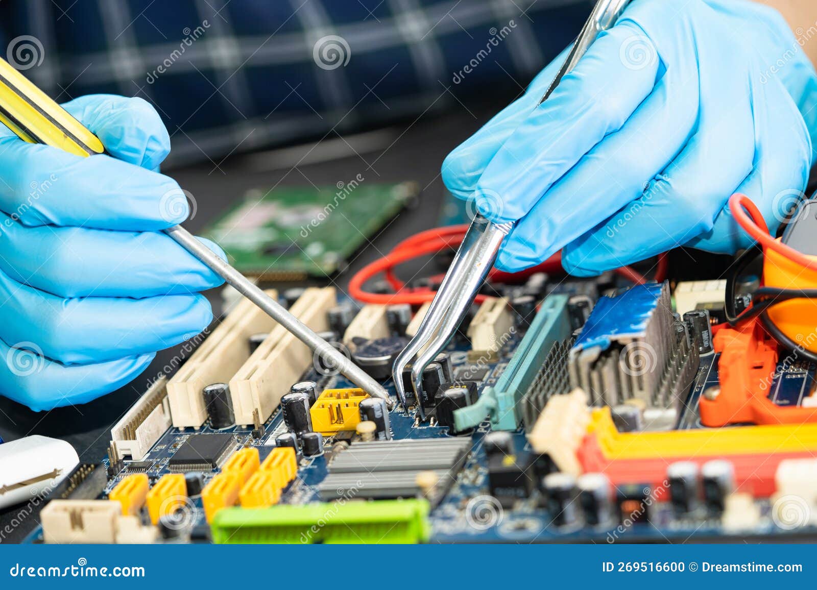 Repairing and Upgrade Circuit Mainboard of Notebook, Electronic ...