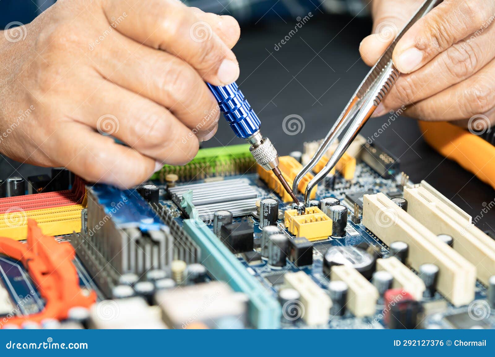 Repairing and Upgrade Circuit Mainboard of Notebook, Electronic ...