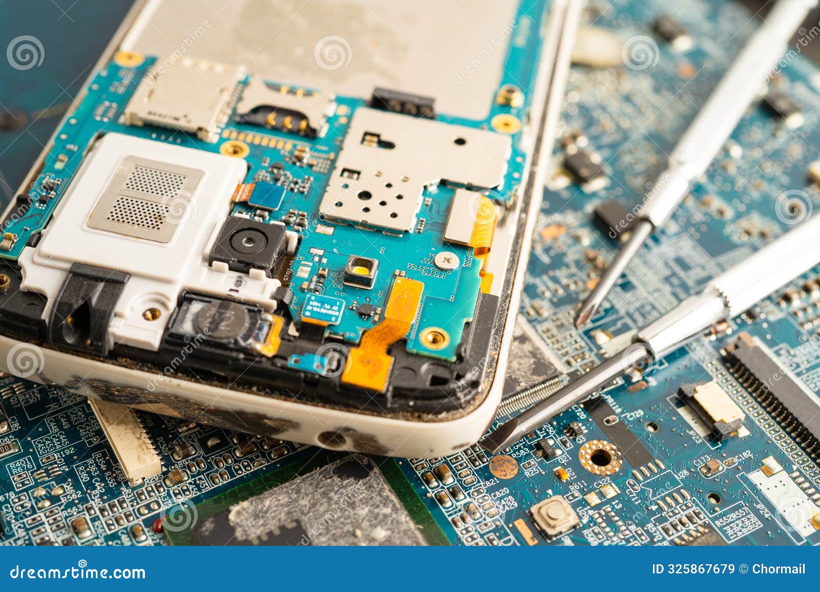 Repairing and Upgrade Circuit Mainboard of Notebook, Electronic ...
