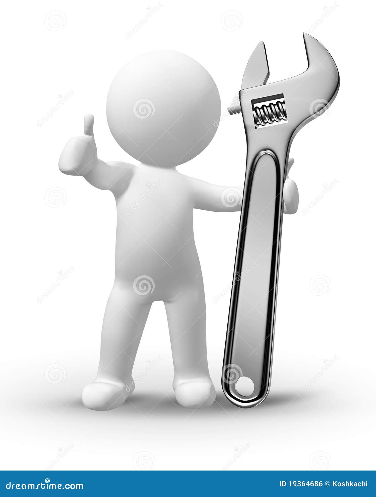 Repairman helper mechanic stock illustration. Illustration of repairman ...