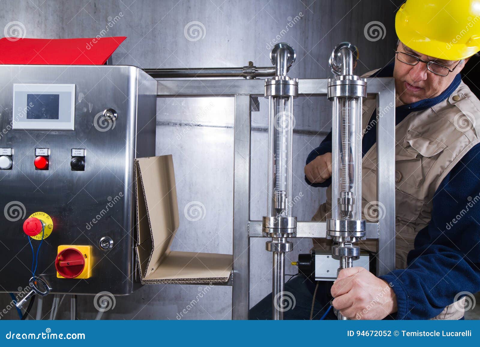 Repairman at work stock photo. Image of pipe, gear, hard - 94672052
