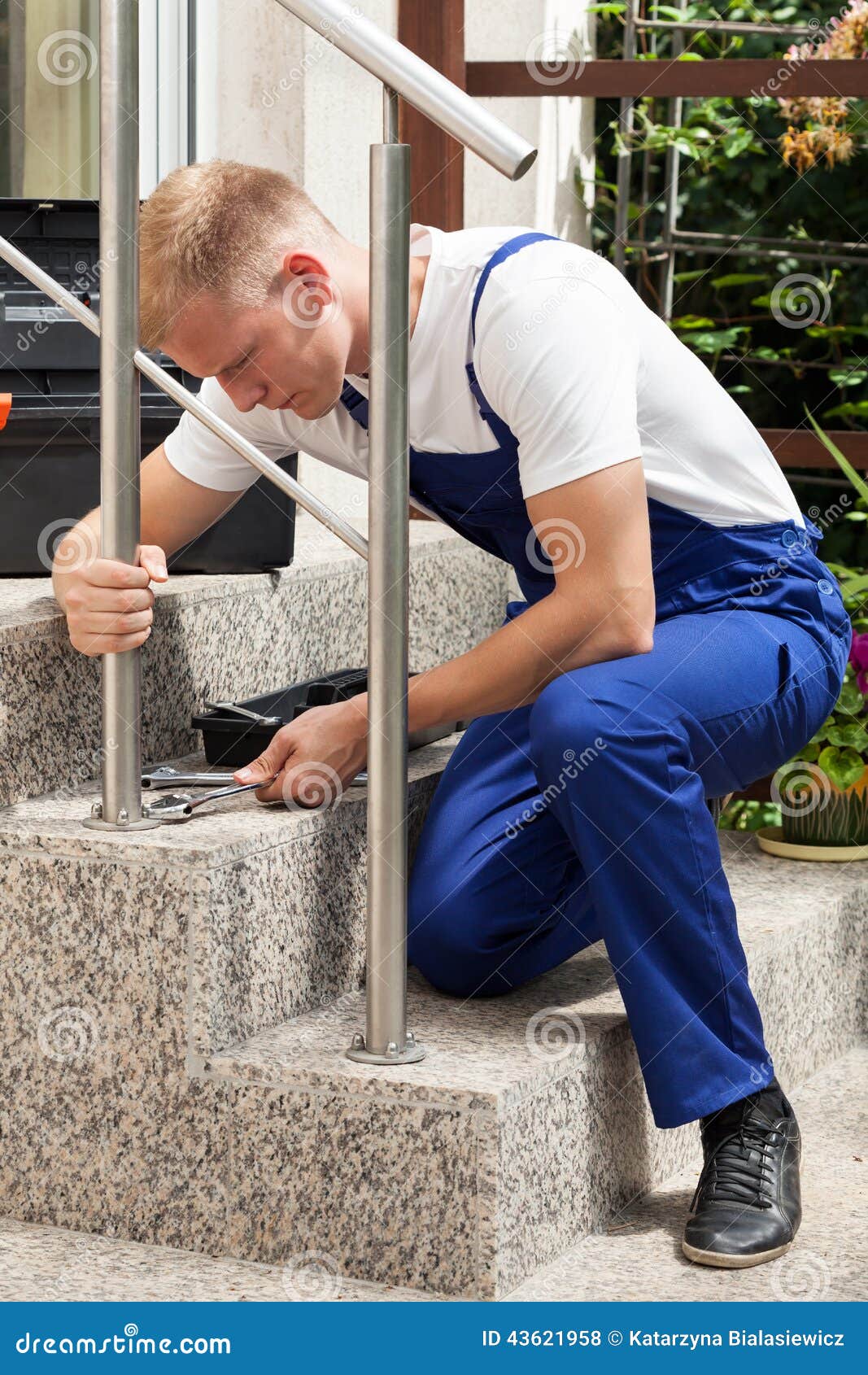 Repairman at work stock photo. Image of building, repairman - 43621958