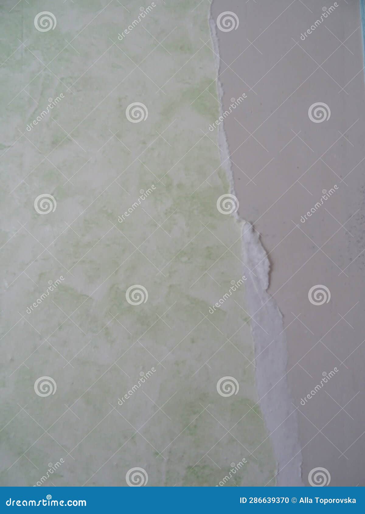 Repairs in the Room, Replacement of Old Wallpaper, Old Torn Wall and ...