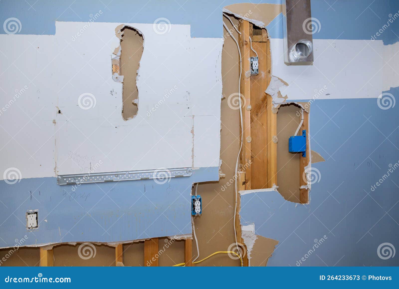 Repairs To Be Made for Remodeling in a Kitchen that is Currently Under ...