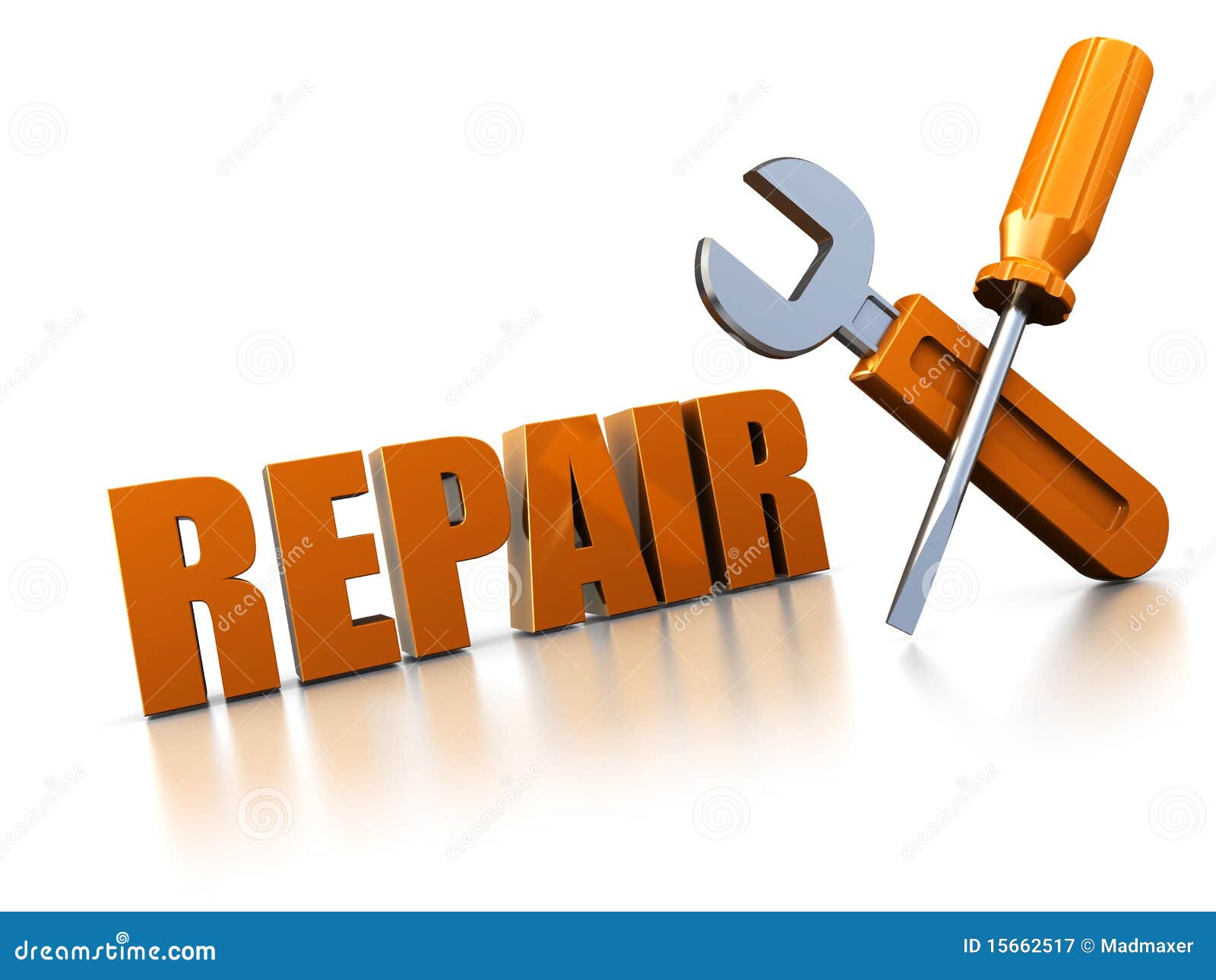 Reparatie stock illustratie. Illustration of veiligheid - 15662517