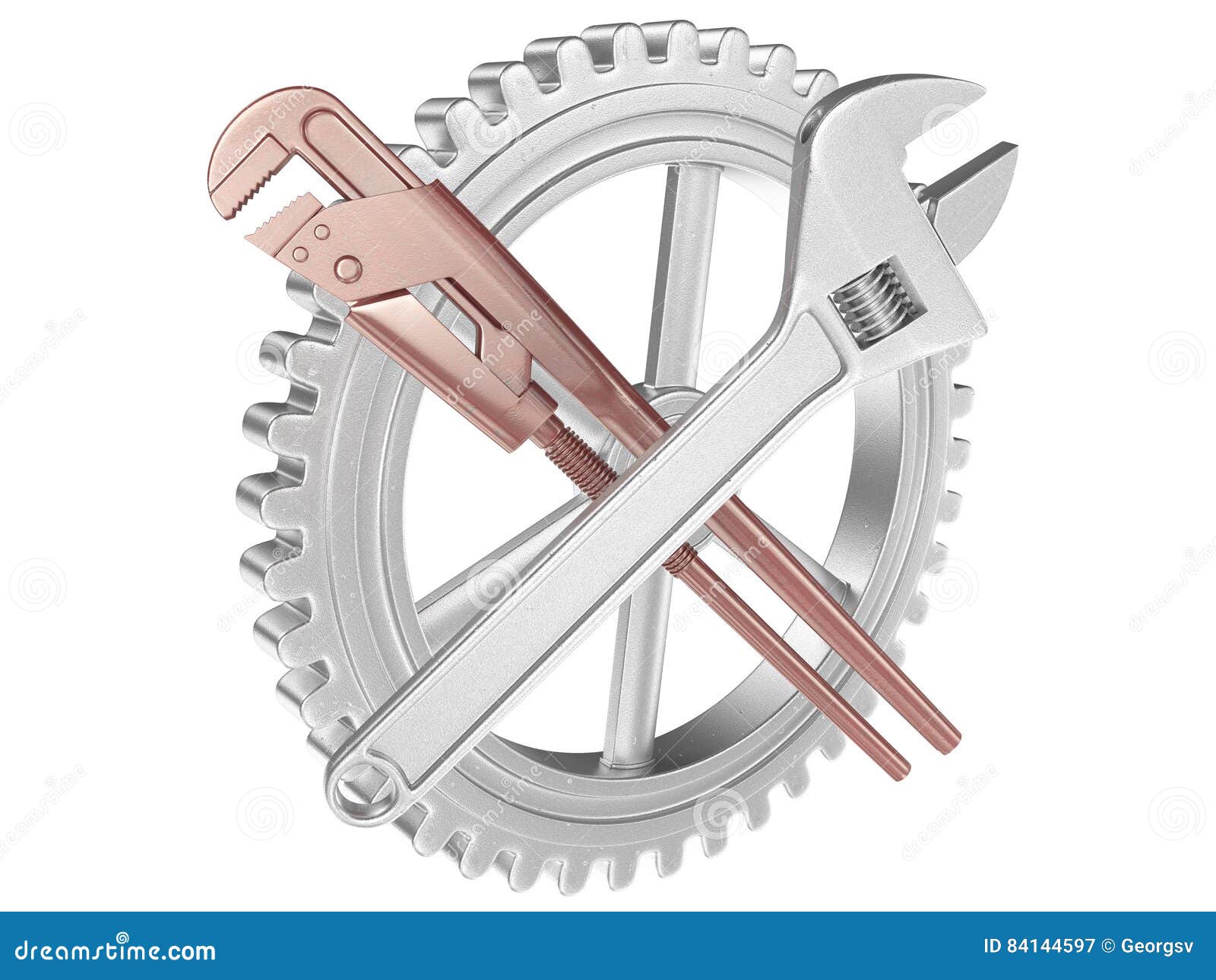 Reparationssymbol stock illustrationer. Illustration av tjänst - 84144597