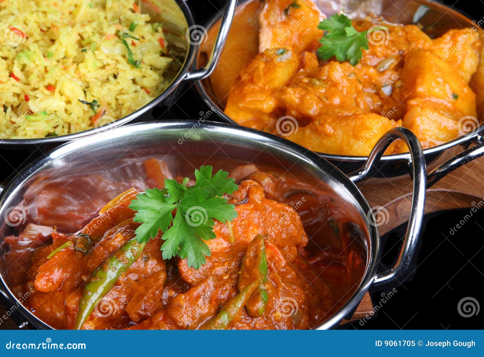 Repas D'Indien De Nourriture De Cari Image stock - Image du dîner ...