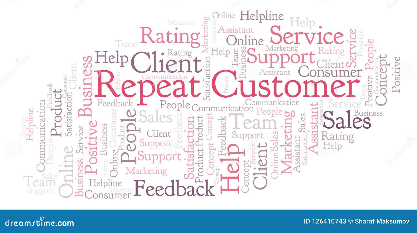 Repeat Customer New Client Advertising Marketing Ball Pyramid Stock ...