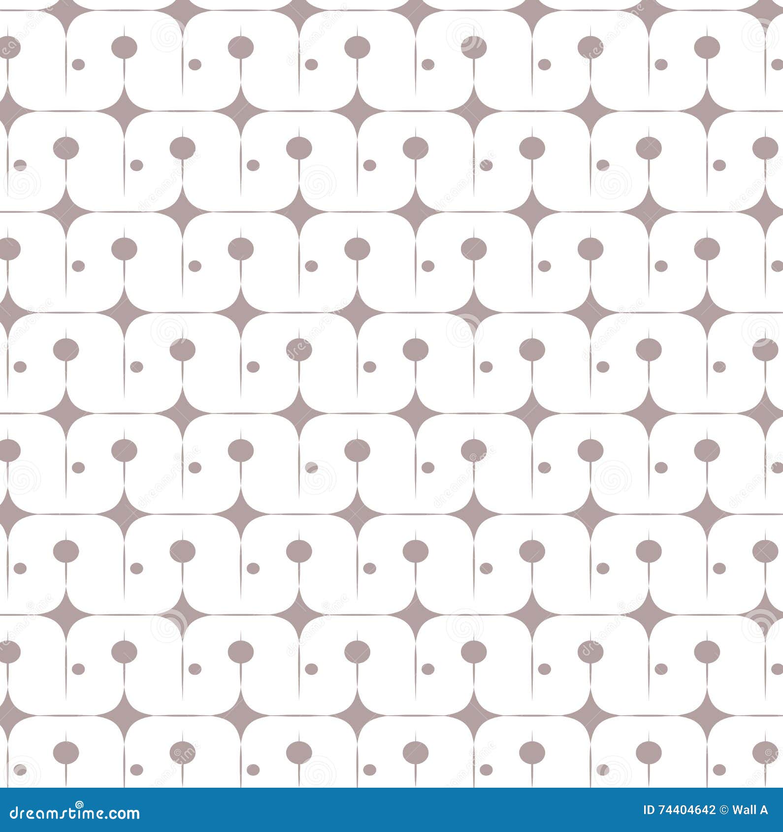 Repeat Dot Grey and White Background Abstract Geometric Vector Pattern ...