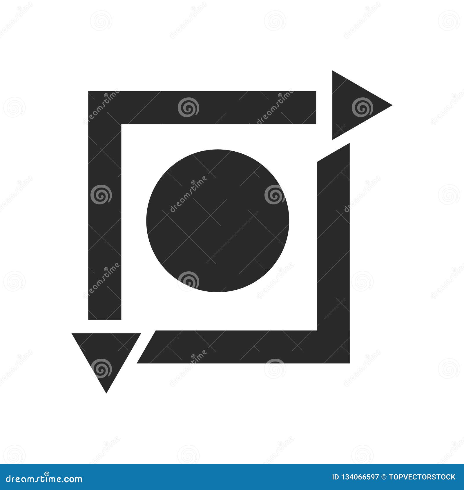 Repeat Icon Vector Sign And Symbol Isolated On White Background, Repeat ... Repeat Icon Vector Sign And Symbol Isolated On White Background, Repeat ...