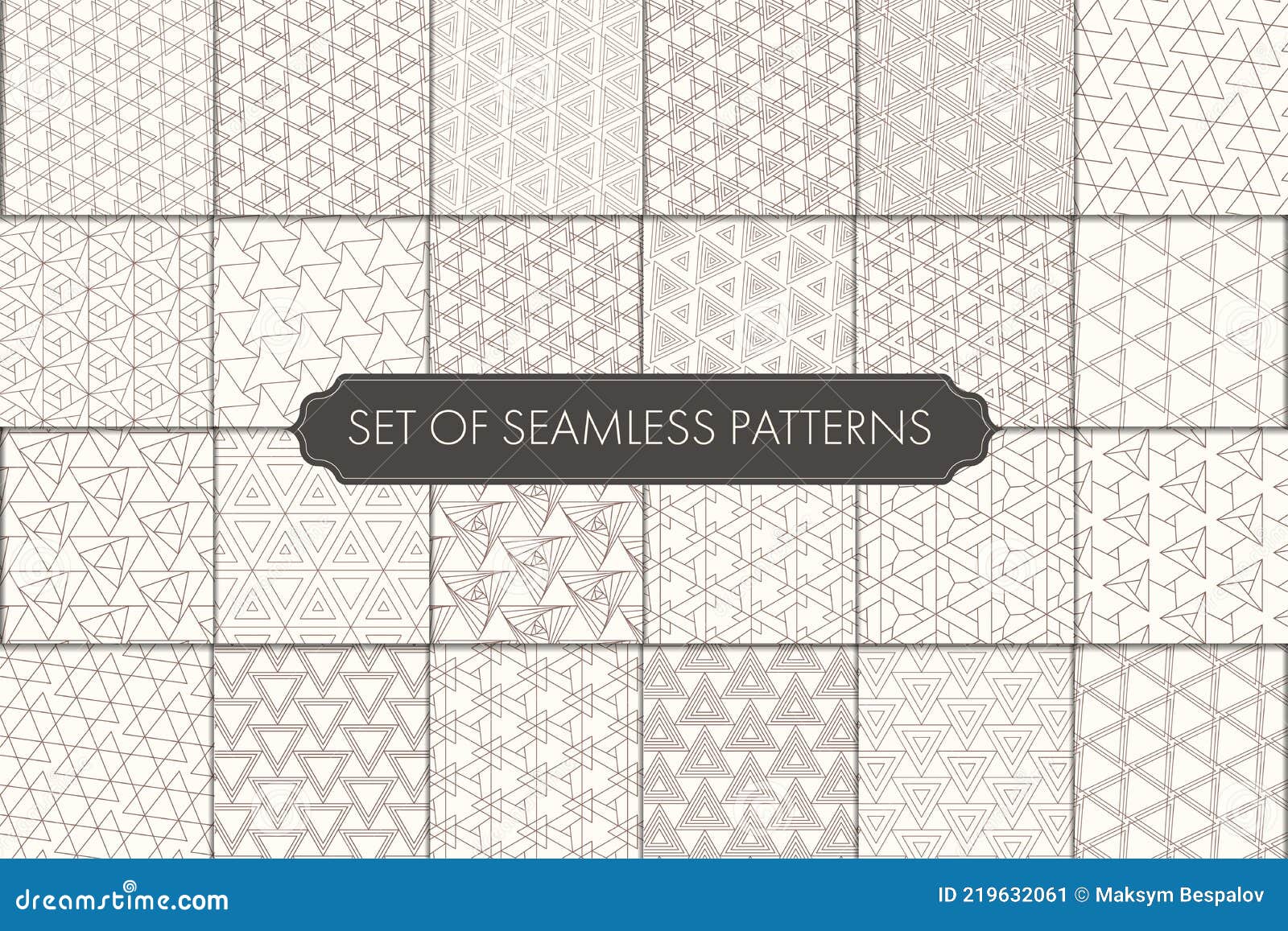 Repeat Line Graphic Black Design Texture. Seamless Modern Vector White ...