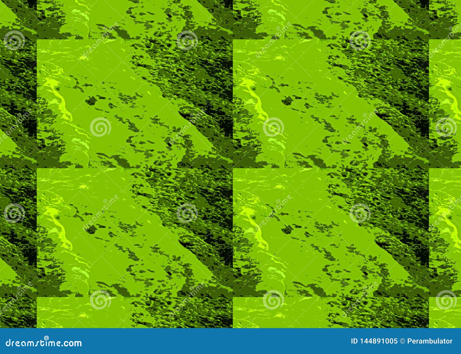 COMPOSITE TILE IMAGE of GREEN ABSTRACT MARBLING TEXTURE Stock ...