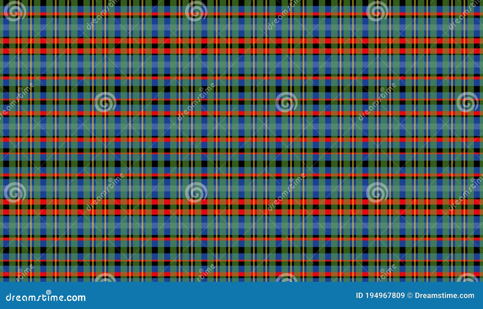 Repeat plaid pattern. stock vector. Illustration of graphic - 194967809