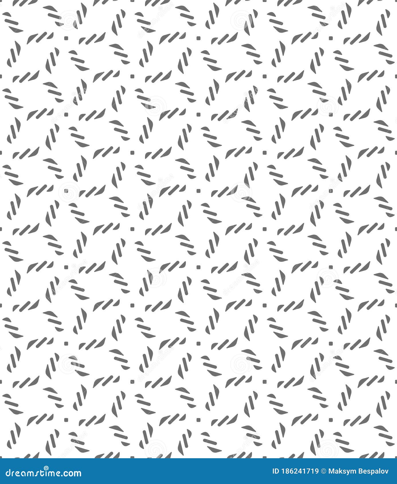 Continuous Minimal Vector Rhombus Textile Pattern. Repetitive Wave ...