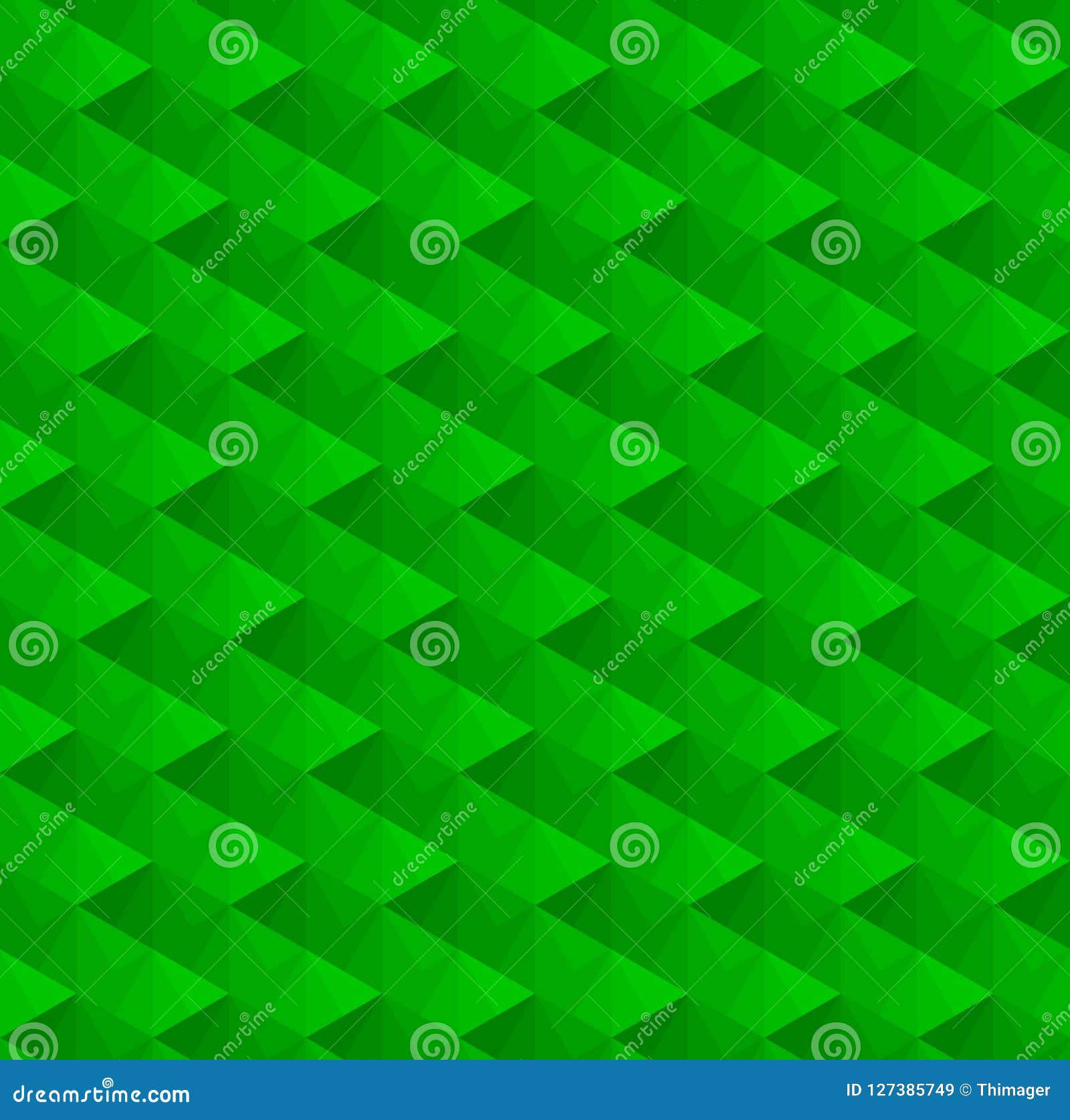 Abstract Green Cube Patterns Background. Stock Illustration ...