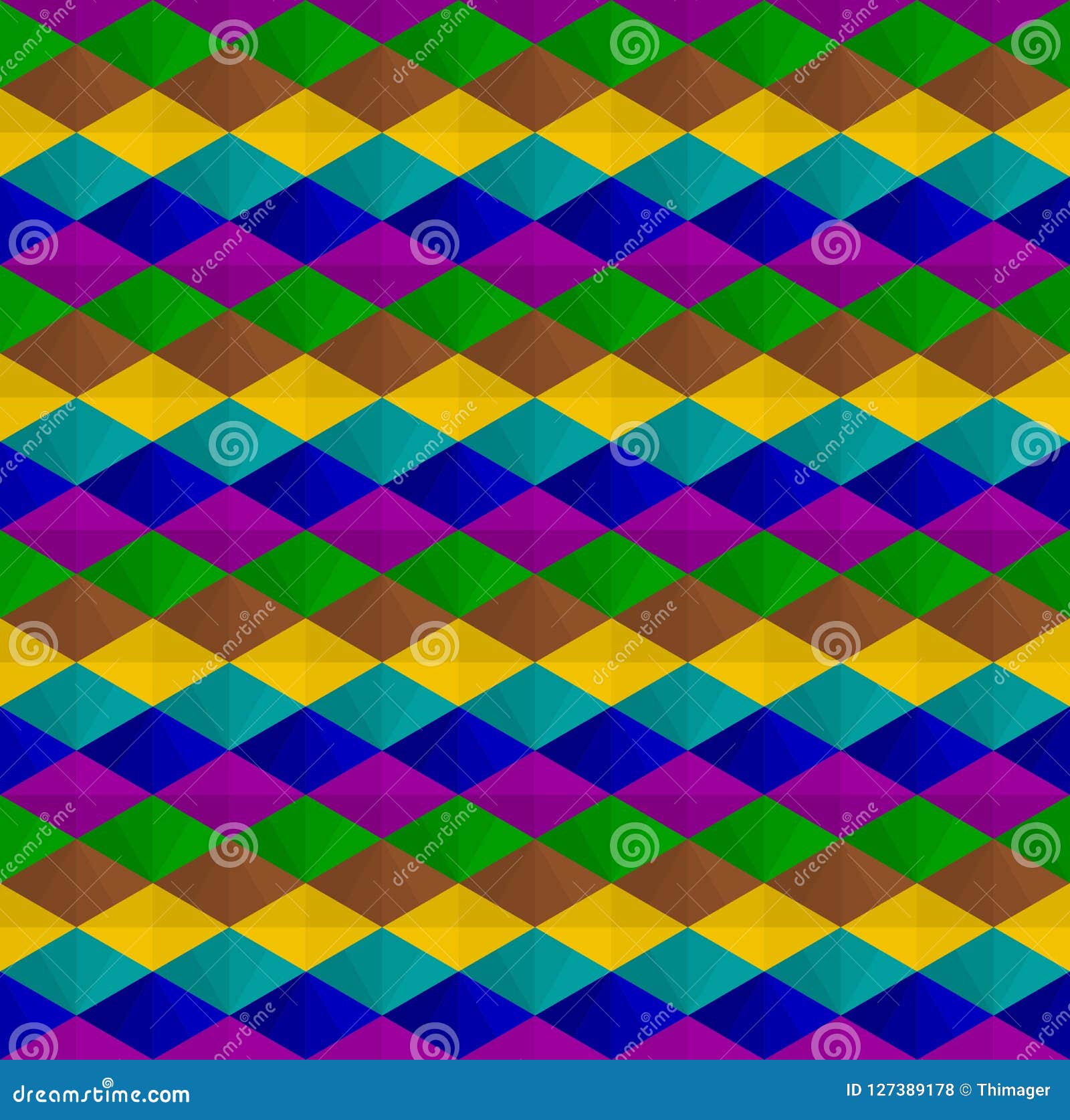 Abstract Multi-color Cube Patterns Background. Stock Illustration ...