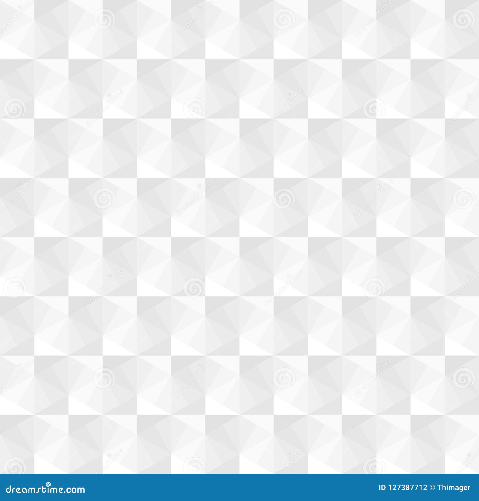 Abstract White Cube Patterns Background. Stock Illustration ...