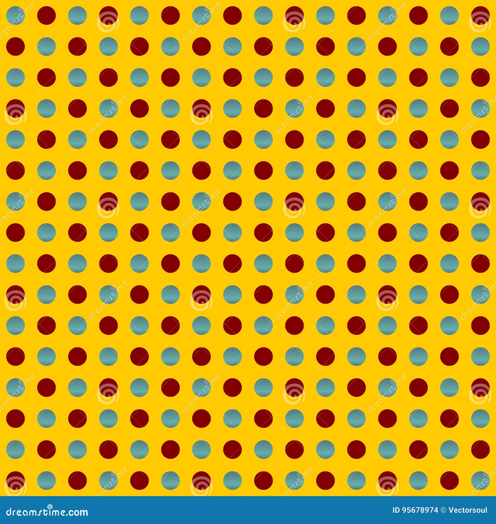 Repeatable Circles, Dots Pattern. Colorful / Multicolor Texture Stock ...