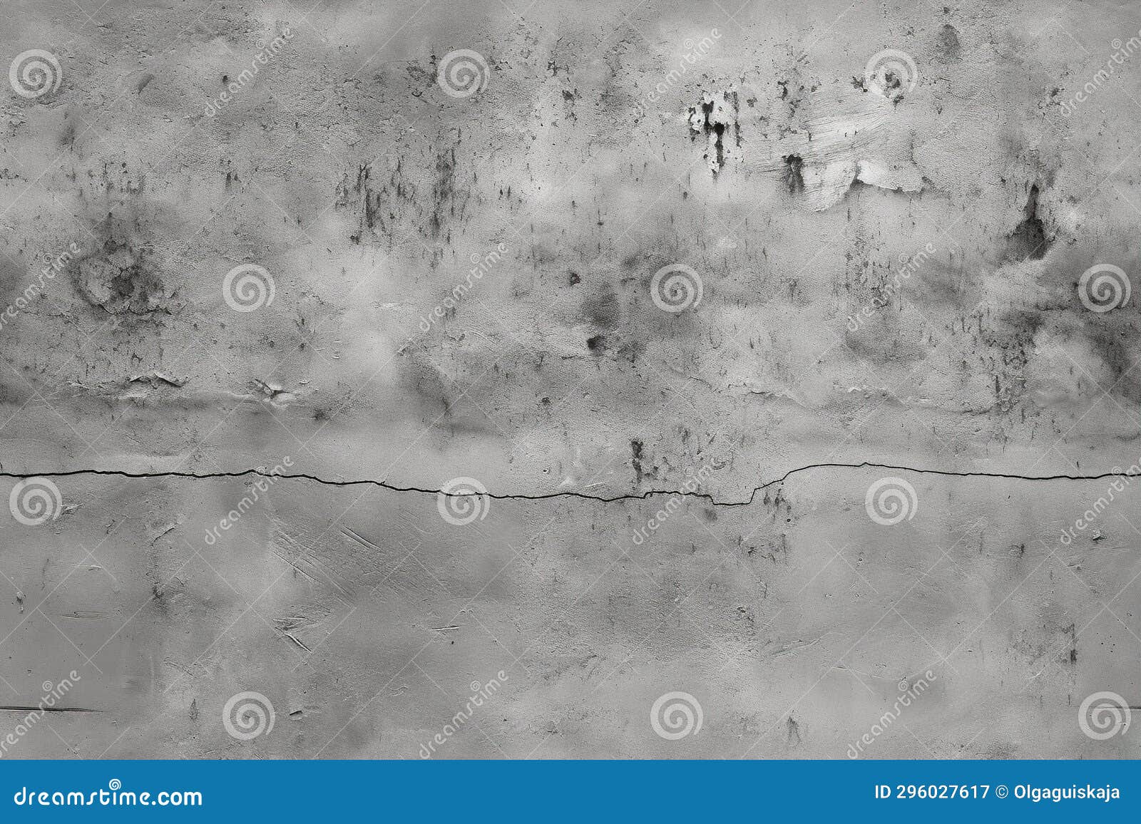 Repeatable Concrete Texture with Scratches. Gray Seamless Pattern, Loft ...
