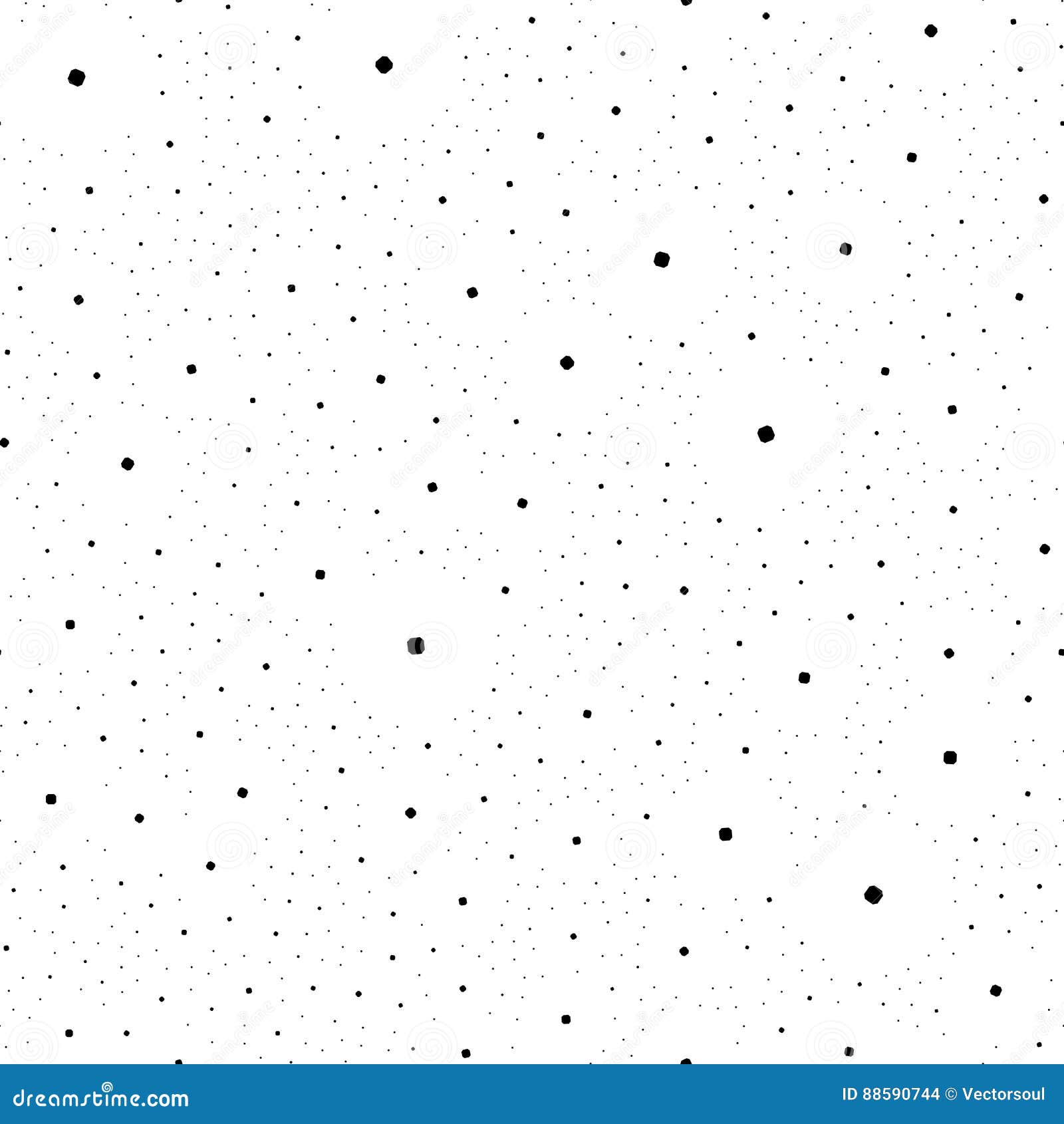 Repeatable Geometric Pattern with Scattered, Random Shapes Stock Vector ...