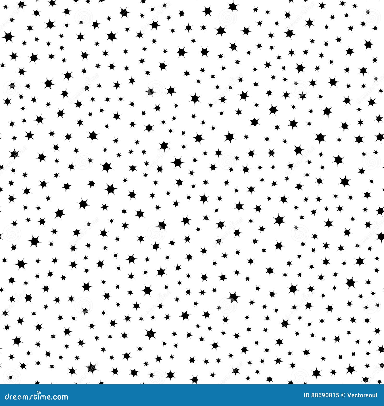 Repeatable Geometric Pattern with Scattered, Random Shapes Stock Vector ...