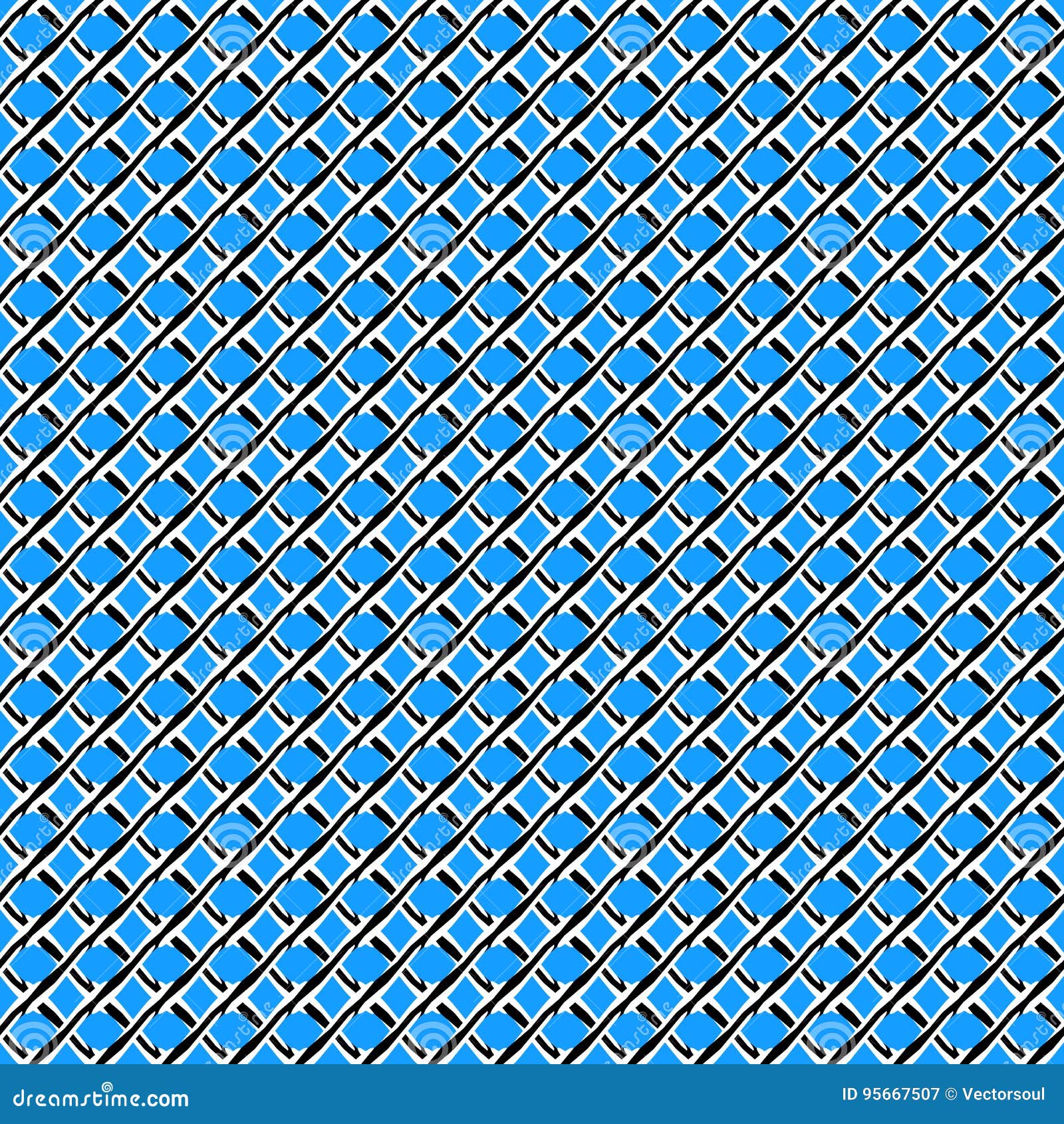 Repeatable Grid, Mesh Pattern. Geometric Reticular, Cellular Sty Stock ...