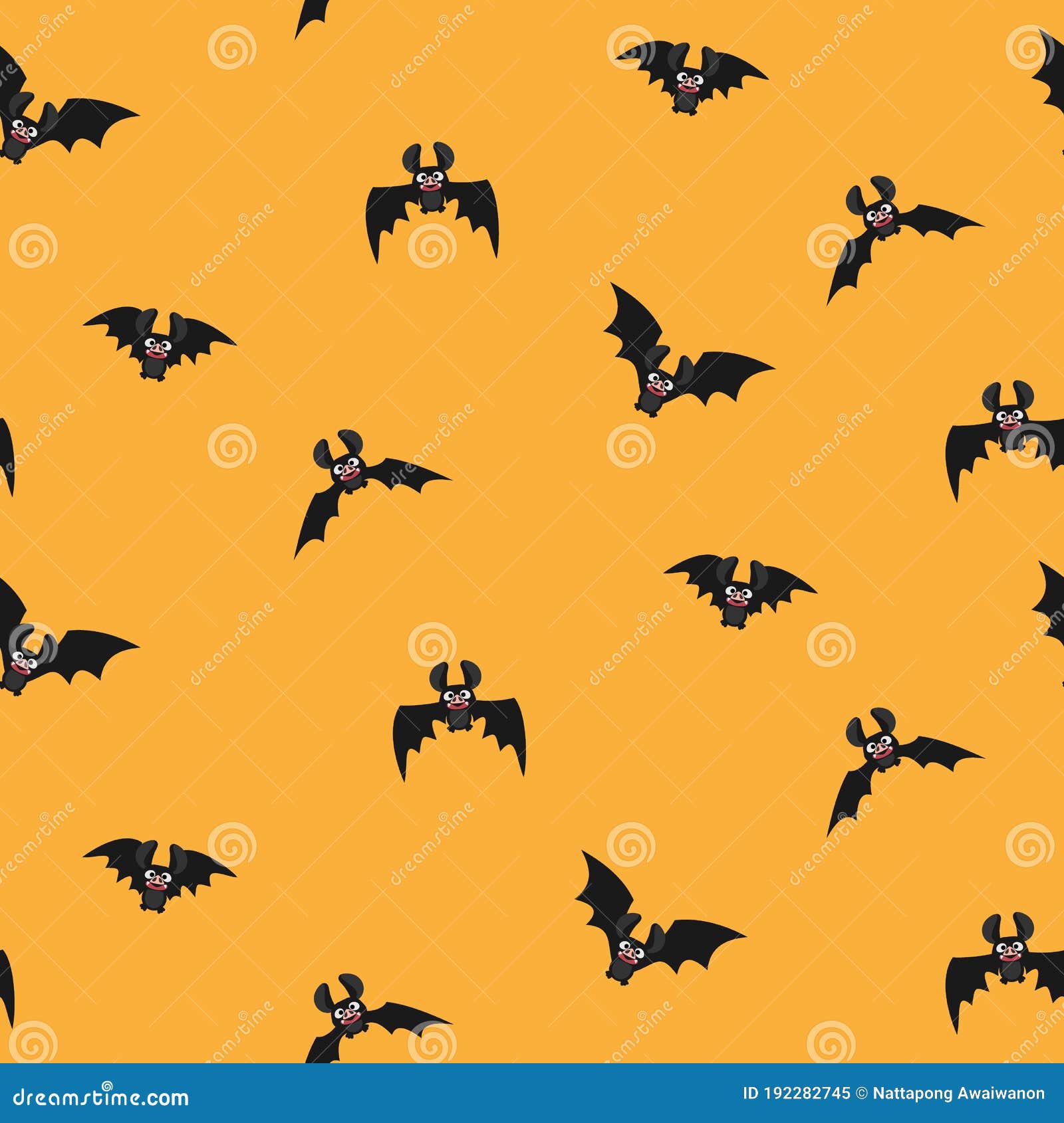 Repeatable Halloween Seamless Patterns Graphic Background. Textile ...