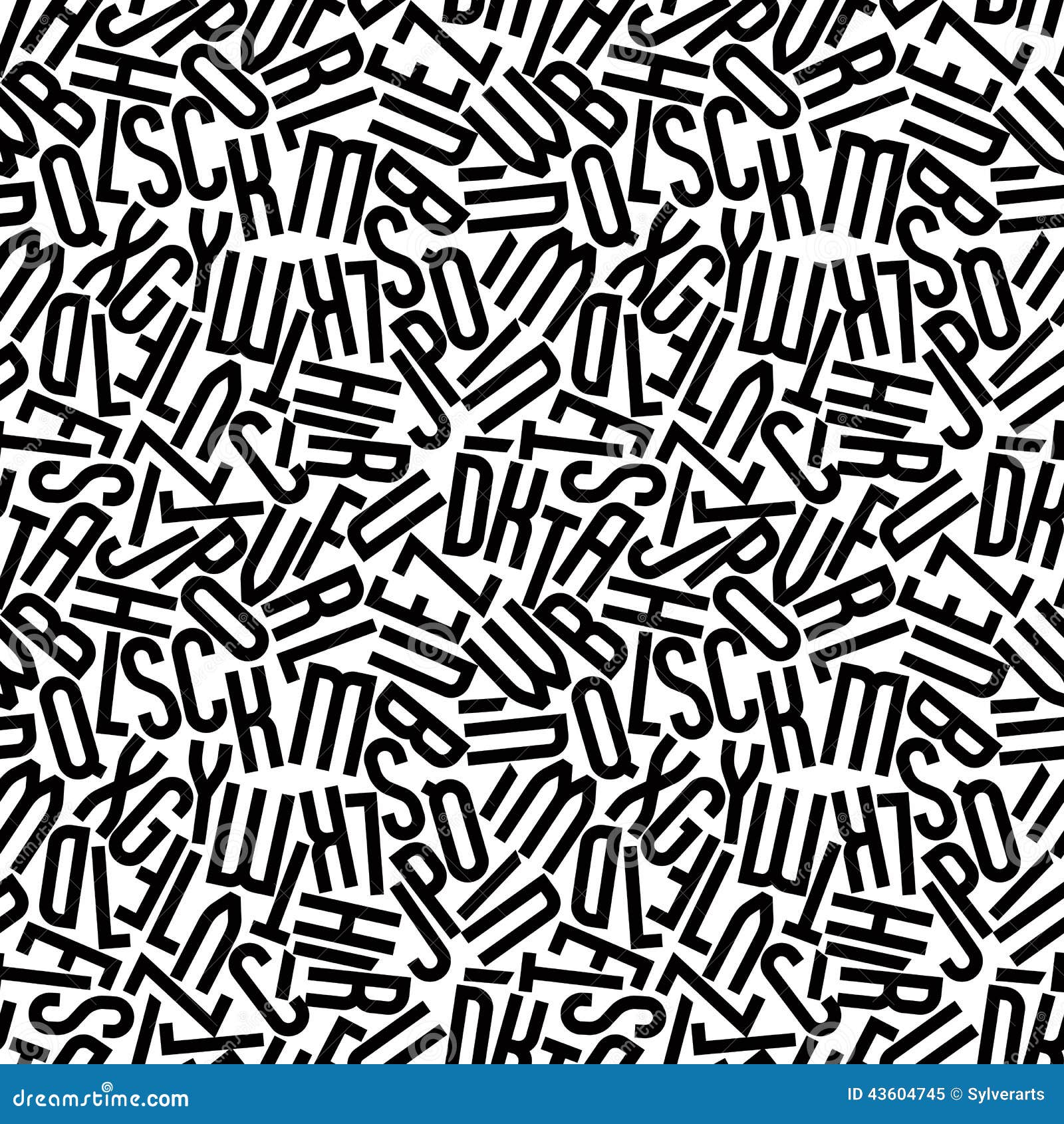 Repeatable Letters Pattern, Seamless Abstract Vector Background. Stock ... Repeatable Letters Pattern, Seamless Abstract Vector Background. Stock ...