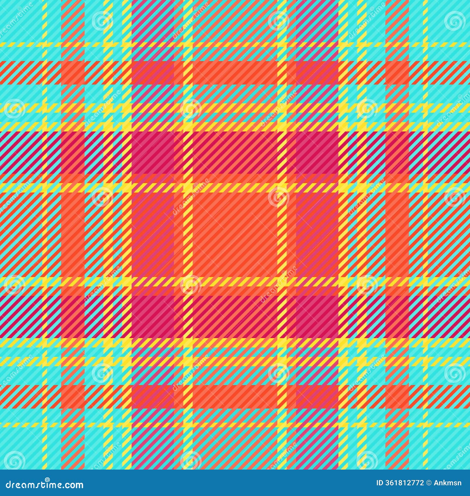 Layered Plaid Check Pattern, Warm Texture Vector Seamless. Pano ...