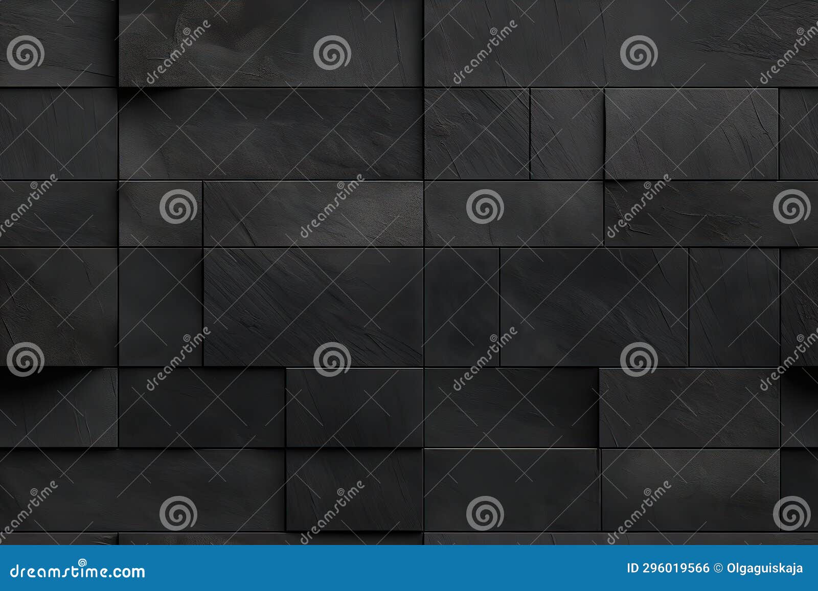 Repeatable Stone Tiles Texture. Dark, Seamless and Realistic Material ...