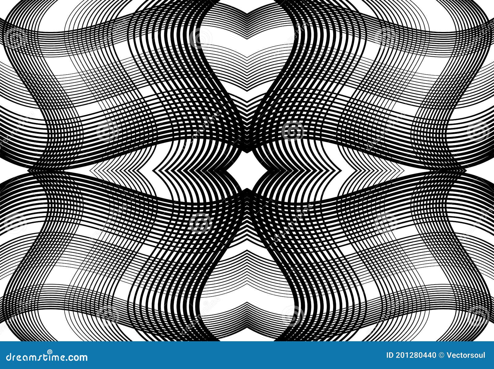 Repeatable and Tileable Grid, Mesh of Zig-zag, Criss-cross and Wavy ...
