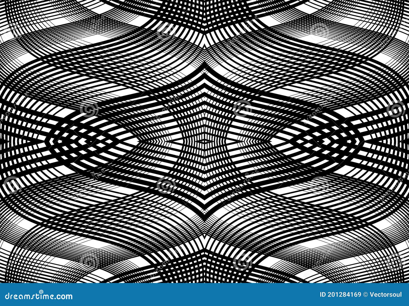 Repeatable and Tileable Grid, Mesh of Zig-zag, Criss-cross and Wavy ...