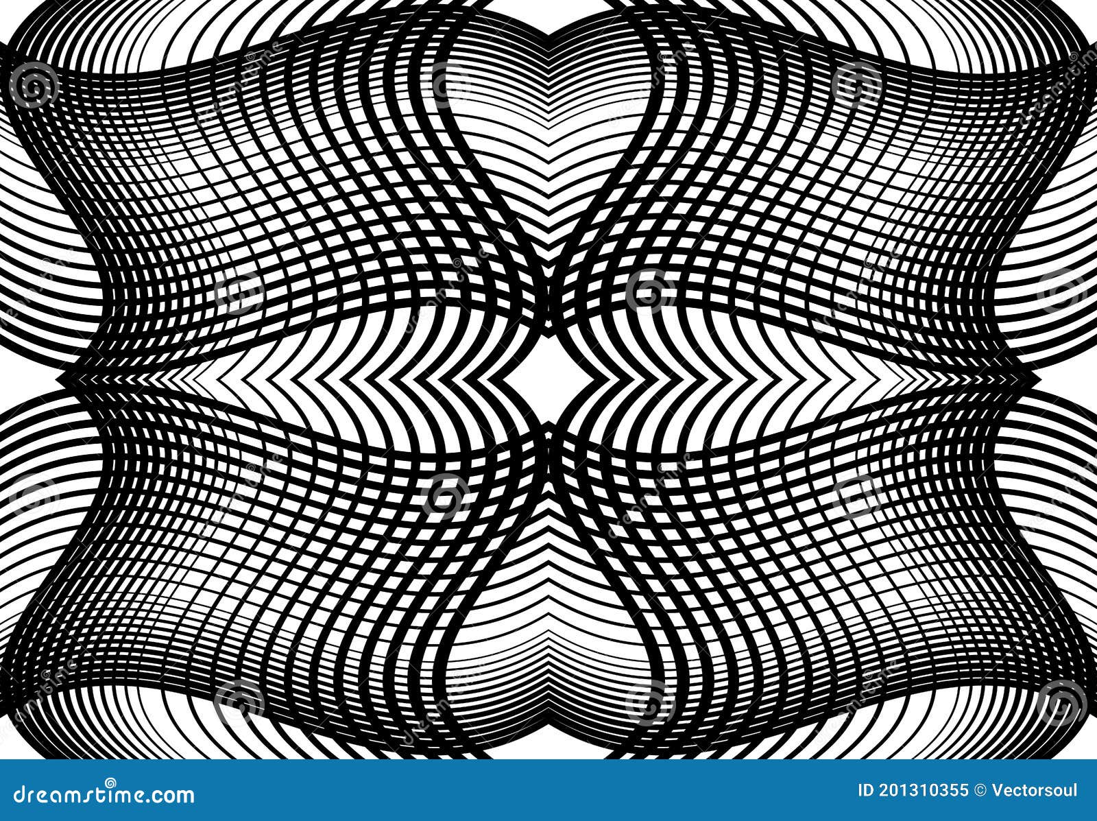 Repeatable and Tileable Grid, Mesh of Zig-zag, Criss-cross and Wavy ...