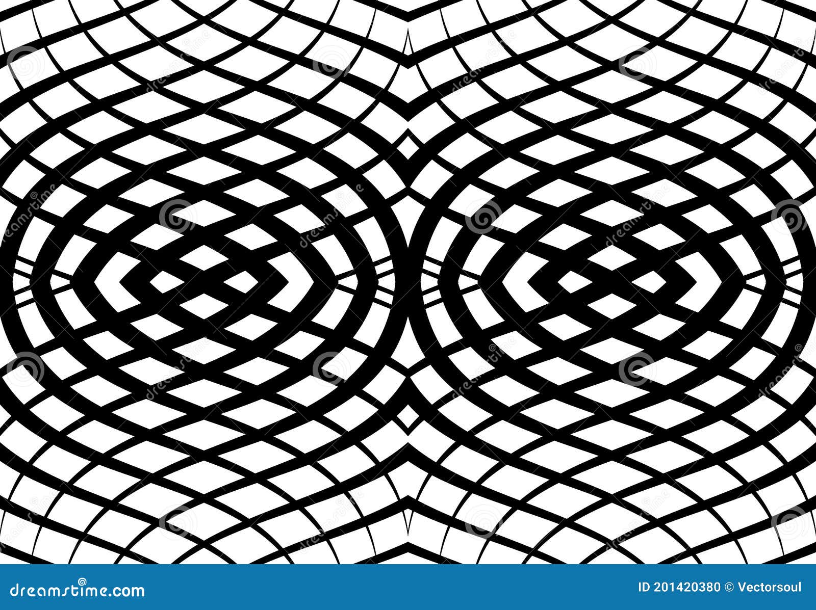 Repeatable and Tileable Grid, Mesh of Zig-zag, Criss-cross and Wavy ...