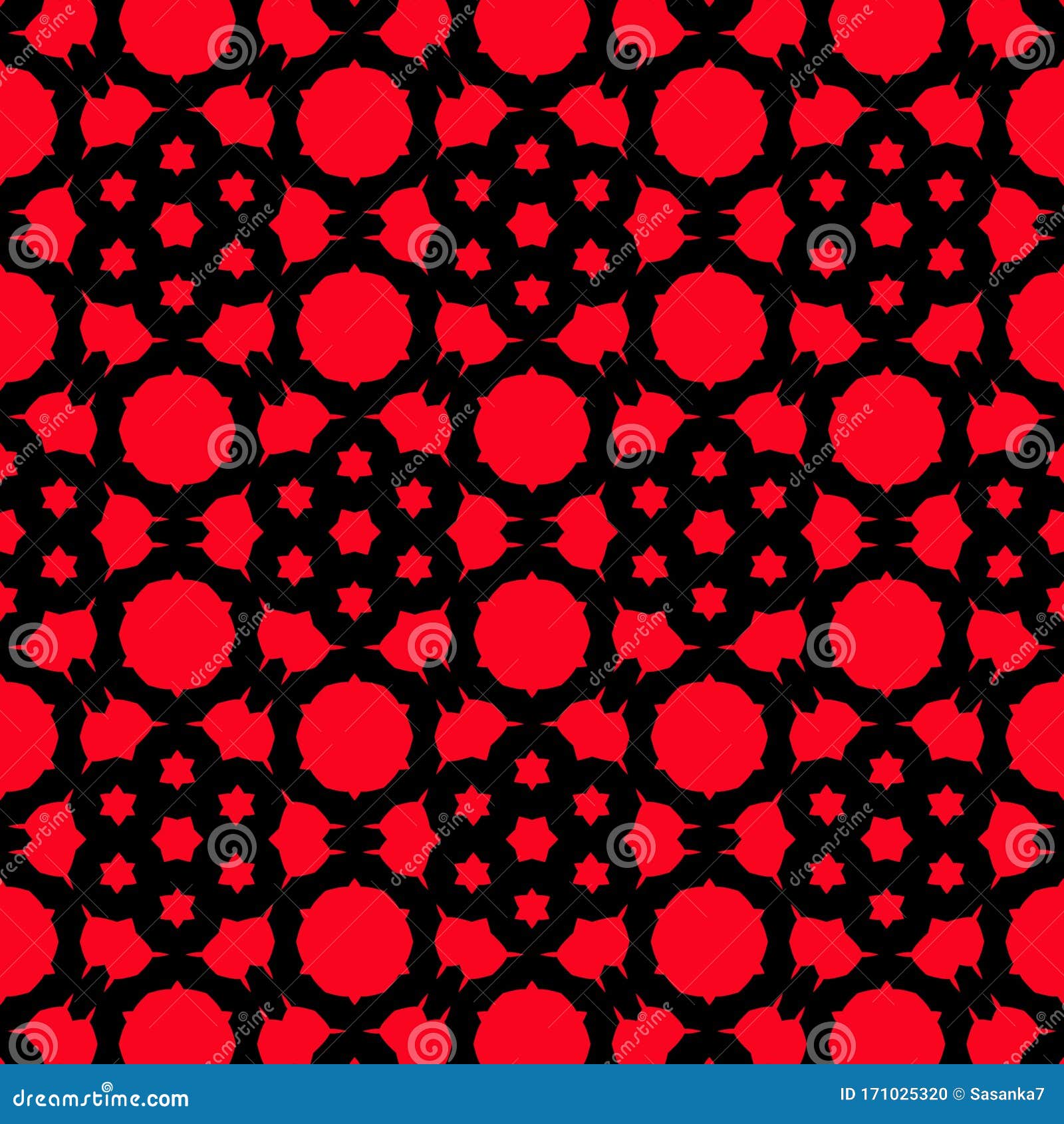 Repeated Abstract Background Stock Illustration - Illustration of ...