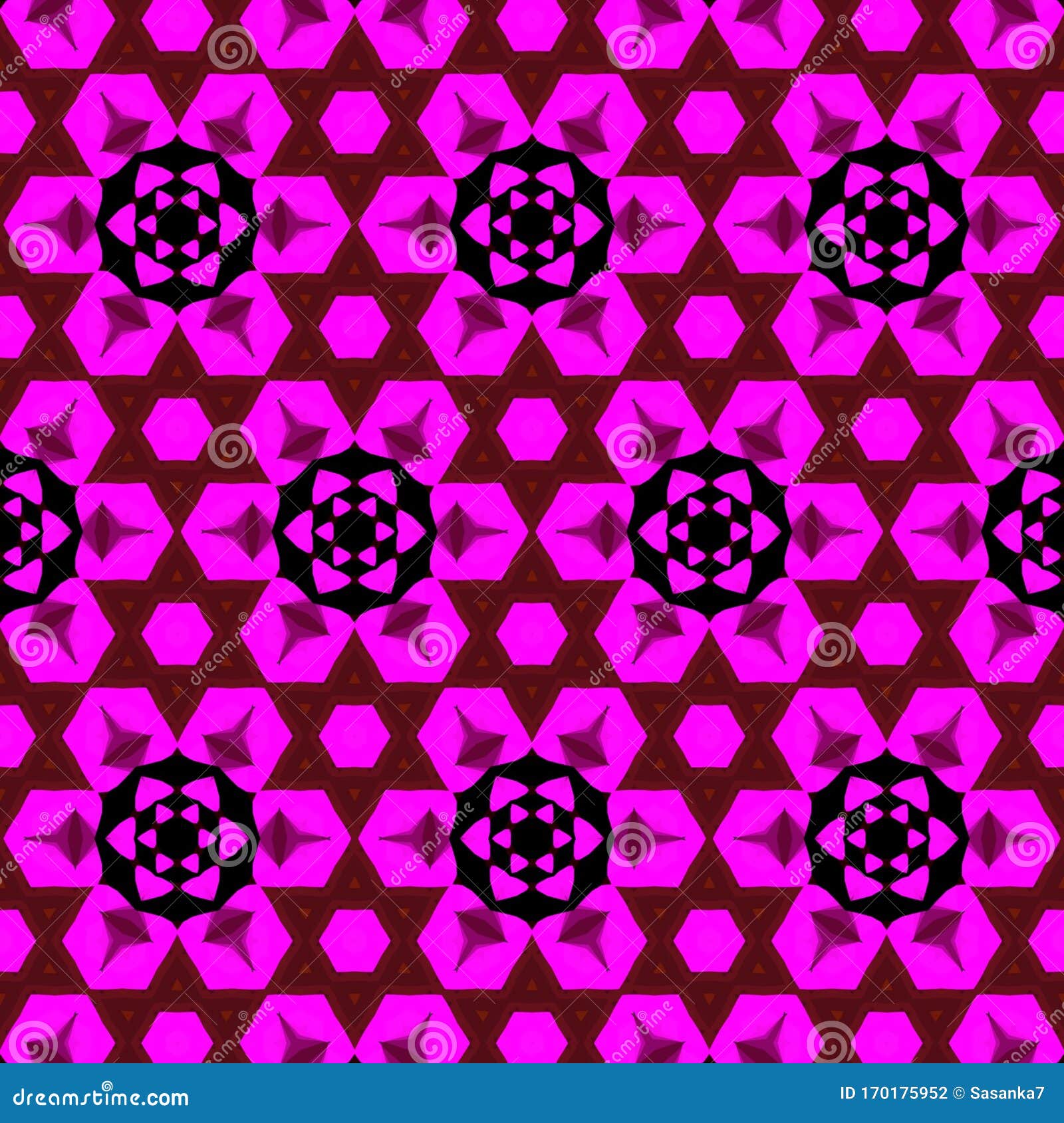 Repeated Abstract Background Stock Illustration - Illustration of ...